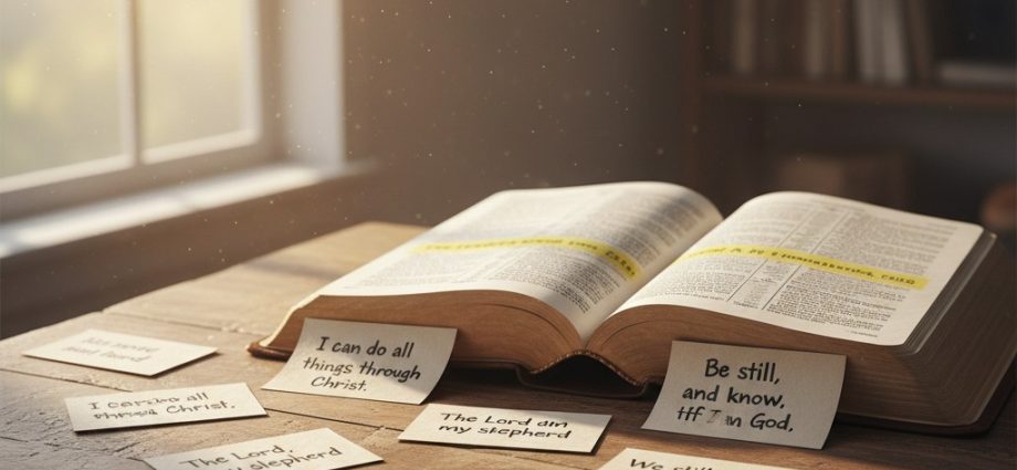 25 Short Bible Verses for Daily Motivation and Strength